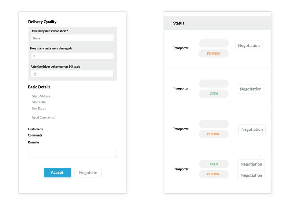 E-PODs & E Negotiations : Key piece of puzzle in Logistics